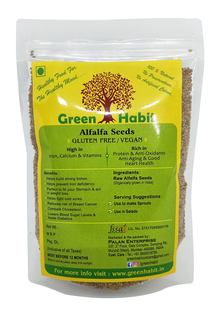 Green Habit Healthy & Nutritious Alfalfa Seeds